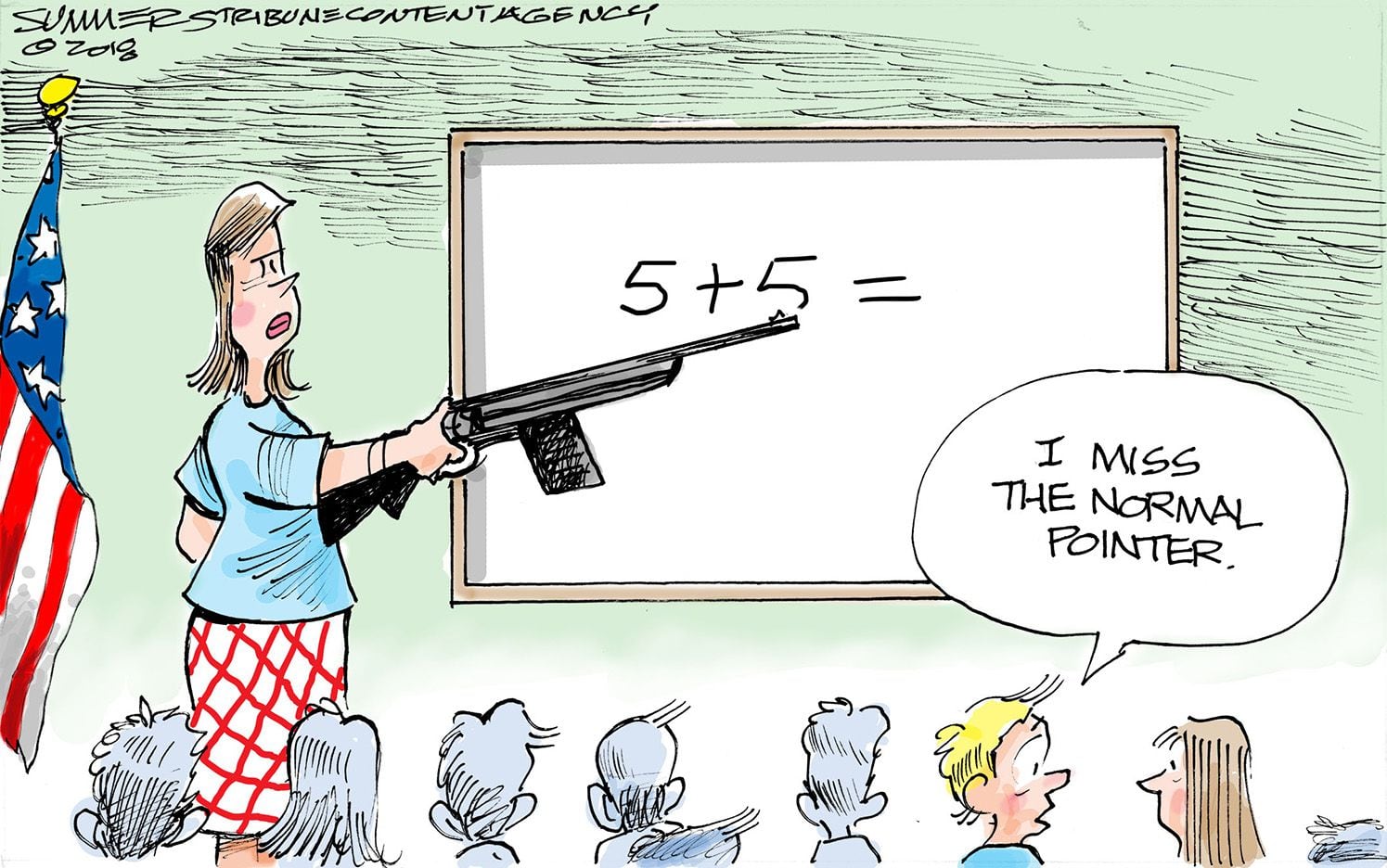 Political Cartoons About Teaching
