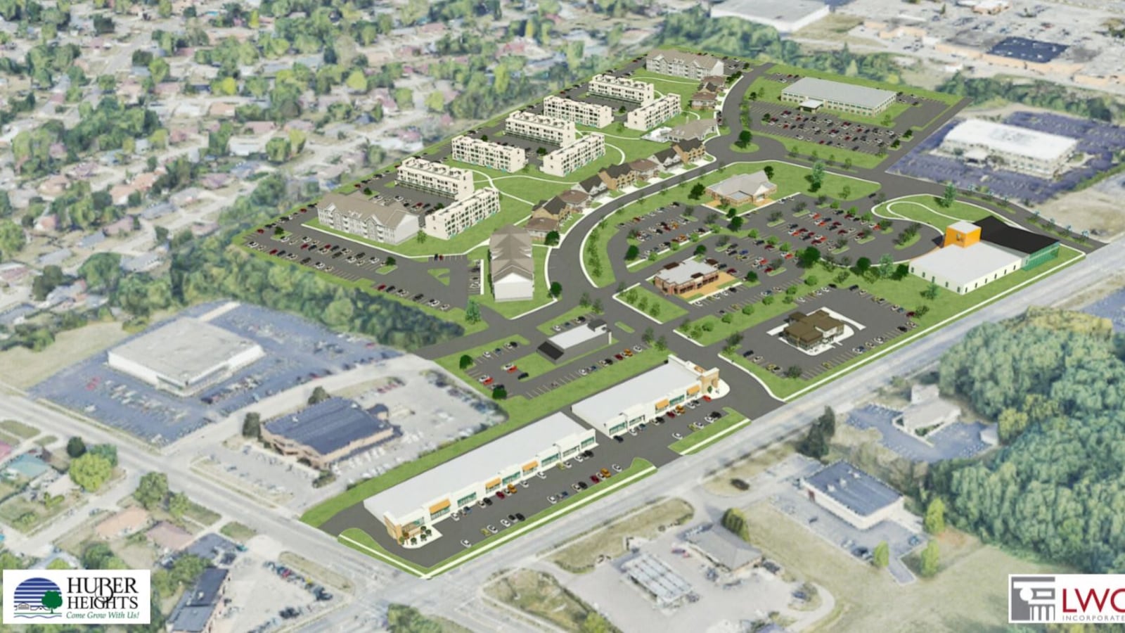 Construction continues to redevelop Brandt Pike shopping Construction continues to redevelop Brandt Pike shopping